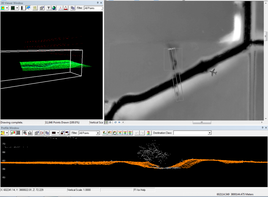 ALS processing: Manual Re-classification | Geospatial Modeling & Visualization